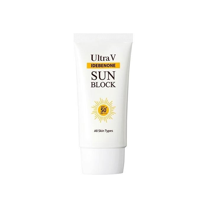 Ultra V Idebenone Sun Block SPF50+ PA++++ 50ml – SARROO